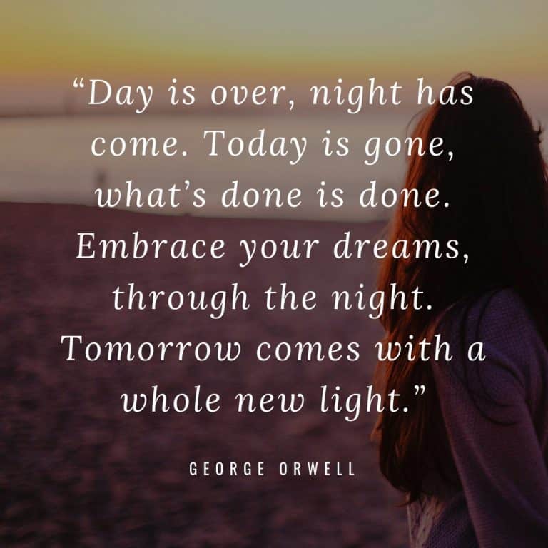 44 Inspiring Good Night Quotes (with Calming Images)