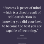 John Wooden Quotes on Success in Life - Simple But Powerful