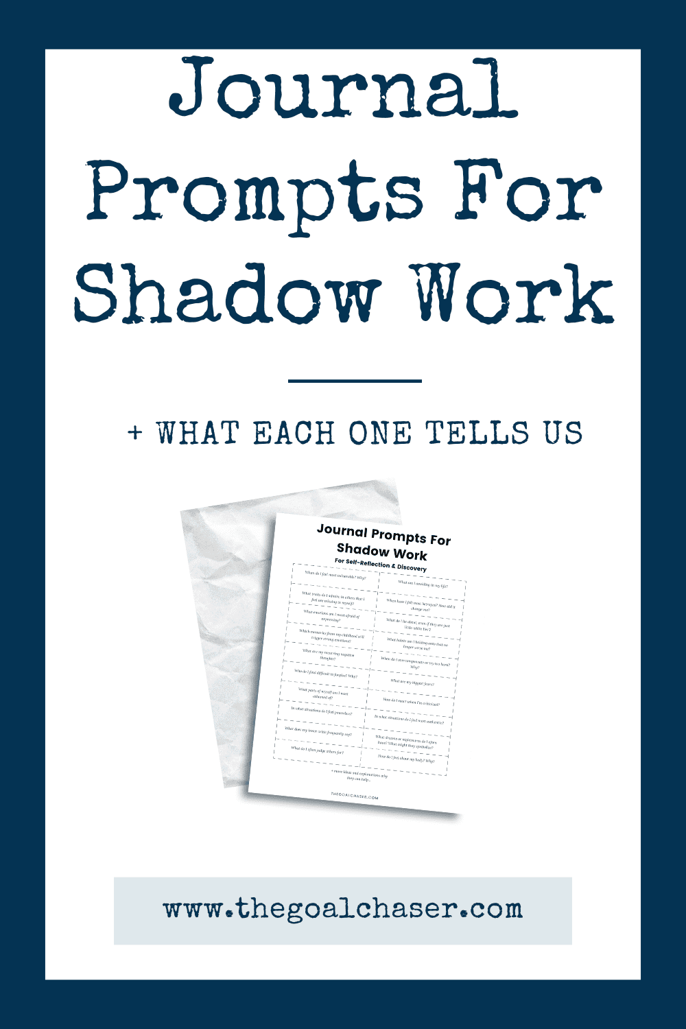 45 Journal Prompts For Shadow Work (+What Each One Tells Us)