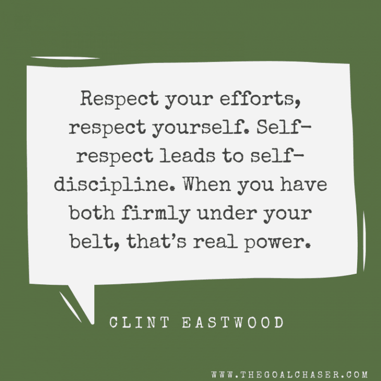 18 Powerful Self-Discipline Quotes - The Goal Chaser