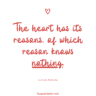 Heart Quotes - Happy, Sad & Full Of Hope - The Goal Chaser
