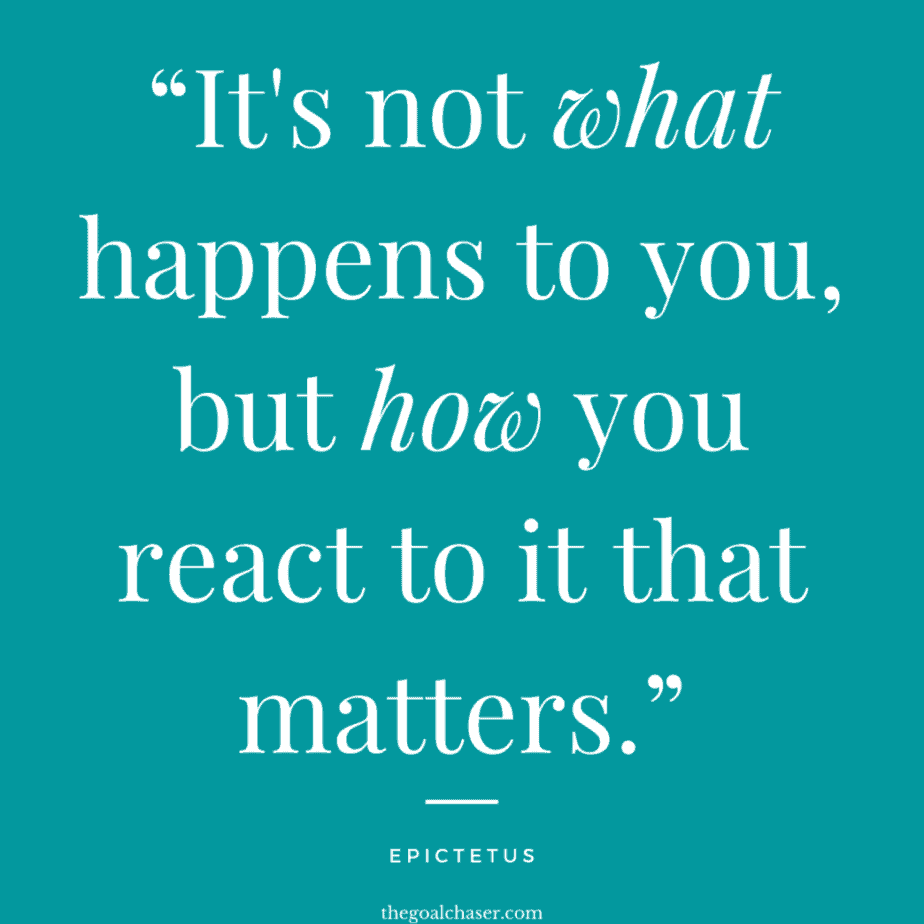 Epictetus Quotes - The Power of Our Own Thoughts - The Goal Chaser