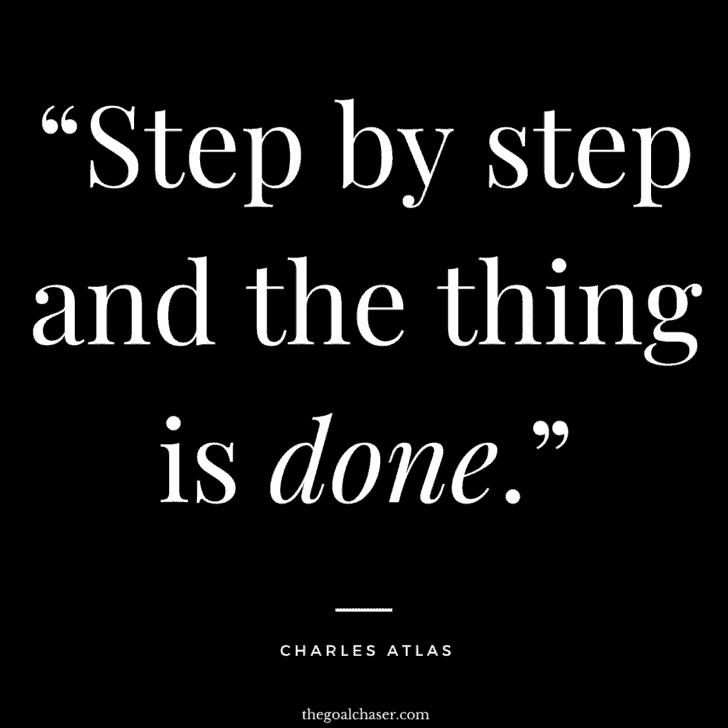 Simple Motivational Quotes - To Level-Up - The Goal Chaser