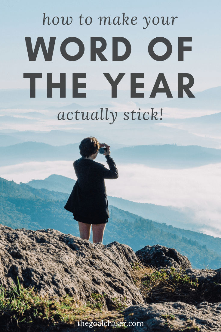 How To Make Your ‘Word of The Year’ Really Stick!