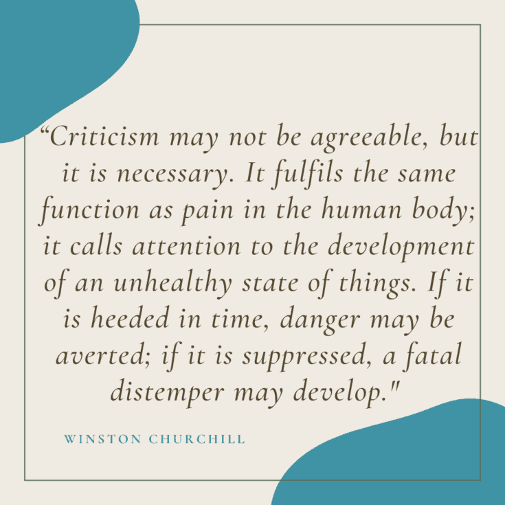 Quotes on Criticism To Inspire, Consider and Also Laugh About