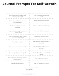 45 Journal Prompts For Self-Growth (+Why You Should Ask)