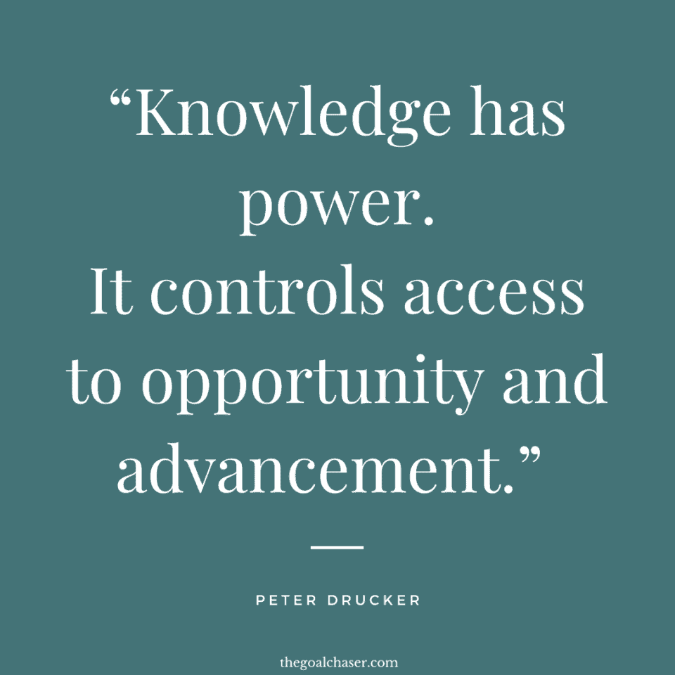 Knowledge Is Power Quotes - The Original + 32 Variations