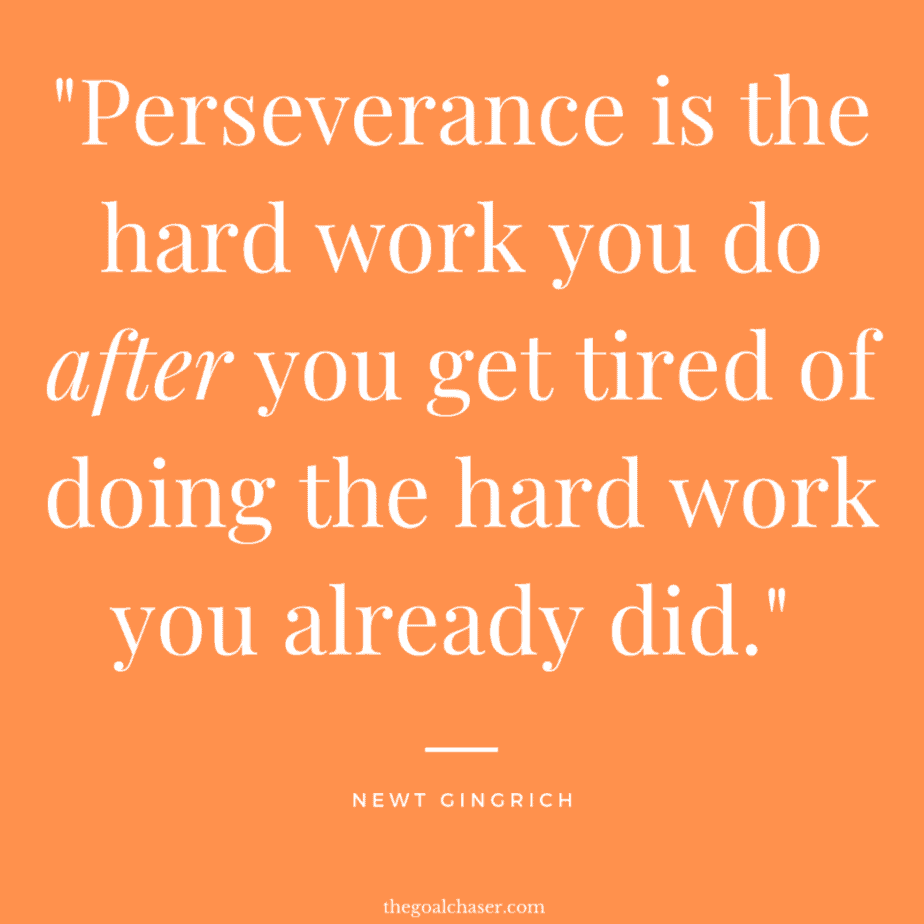 Top 25 Perseverance Quotes - To Keep On Going - The Goal Chaser