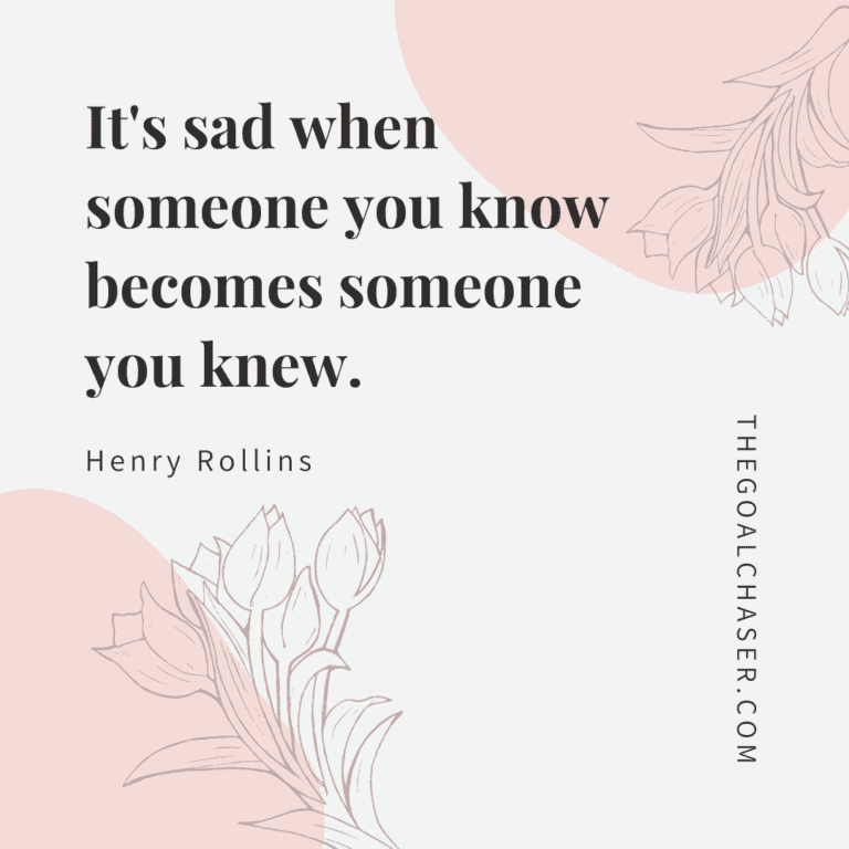 Sad Quotes On Life & Reality - The Goal Chaser